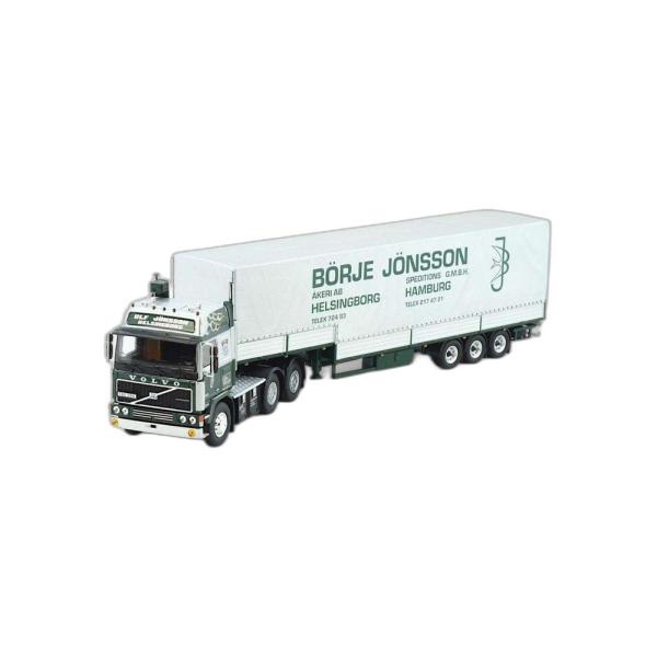 Borje Jonsson Volvo F12 Globetrotter/ Tekno 1/50  建設機械模型 ミニカー