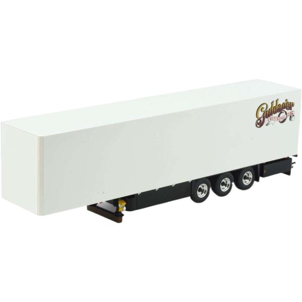 Guldager 3軸 ボックスセミトレーラー 87649 トレーラー / Tekno 1/50 建設機械模型 工事車両