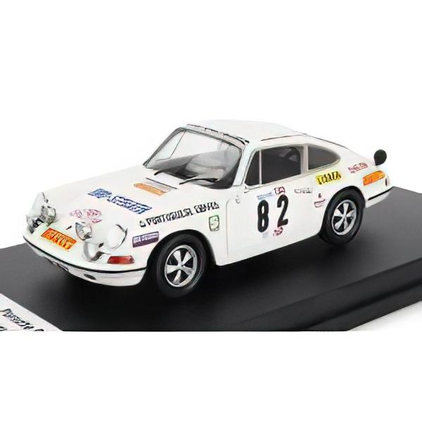 PORSCHE  911S  N 82 TAP RALLY 1972 A.NUNES - A.MORAIS - WHITE /Trofeu 1/43ミニカー