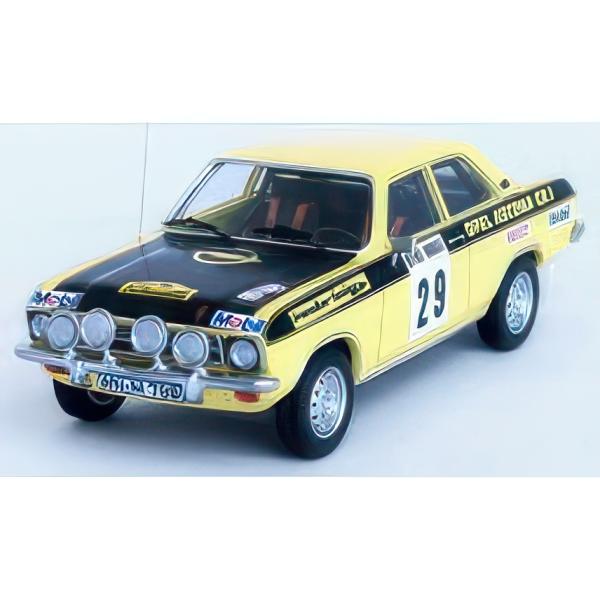 【予約】OPEL ASCONA (night version) N 29 RALLY LYON CHARBONNIERES 1973 WALTER ROHL JOCHEN BERGER YELLOW BLACK/TROFEU 1/43ミニカー