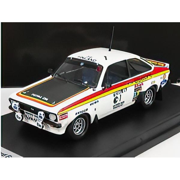 FORD ENGLAND  ESCORT MKII N 1 RALLY SOUTHERN CROSS 1976 T.MAKINEN  H.LIDDON  WHITE BLACK RED YELLOW/Trofeu 1/43ミニカー