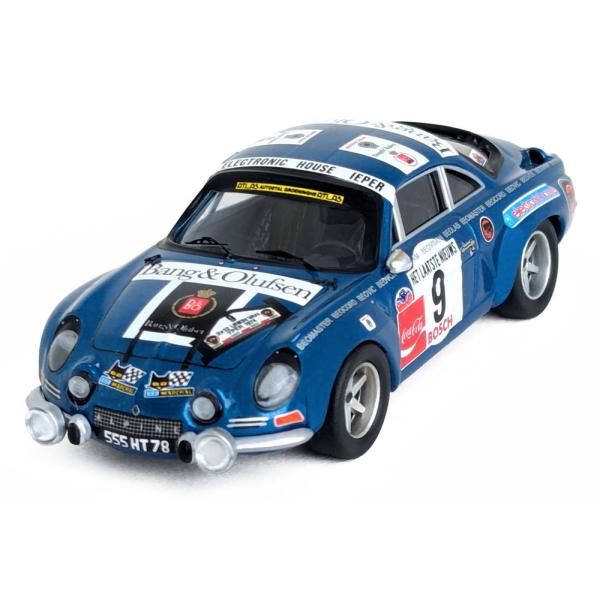 【予約】8-10月以降発売予定RENAULT ALPINE A110 ナイトバージョン N 9 ラリー 1974 M.NUSBAUMER ブルー 150台限定/ Trofeu 1/43 ミニカー