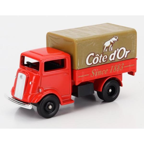 Fordsonフォードソン 7V Truck Cote dOr 1949 cm 8.3 レッドベージュ / EDICOLA 1/48 トラック商用車