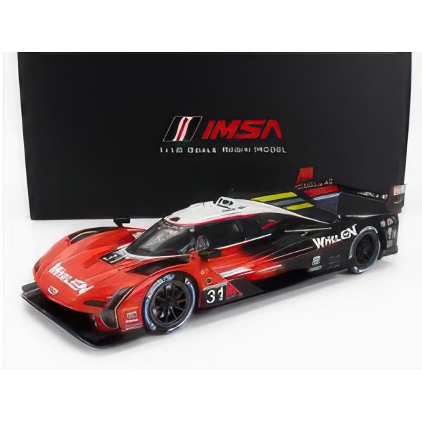 CADILLAC VLMDH 5.5L V8 TEAM WHELEN ENGINEERING RACING N 31 12h SEBRING 2023 JACK AITKEN PIPO DERANI ALEXANDER SIMS RED B...