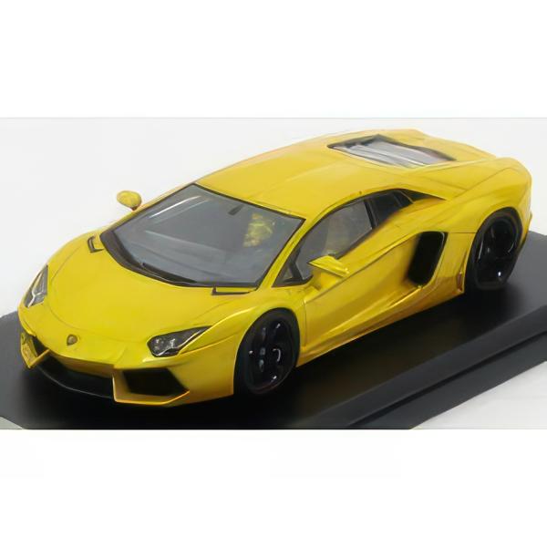 LAMBORGHINI AVENTADOR LP7004 2011 GIALLO ORION YELLOW MET/TRUESCALE 1/43ミニカー