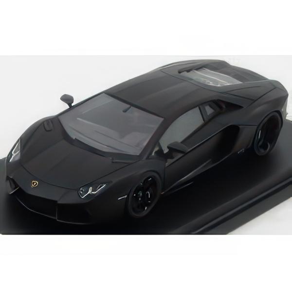 LAMBORGHINI AVENTADOR LP7004 2011 MATT BLACK/TRUESCALE 1/43ミニカー