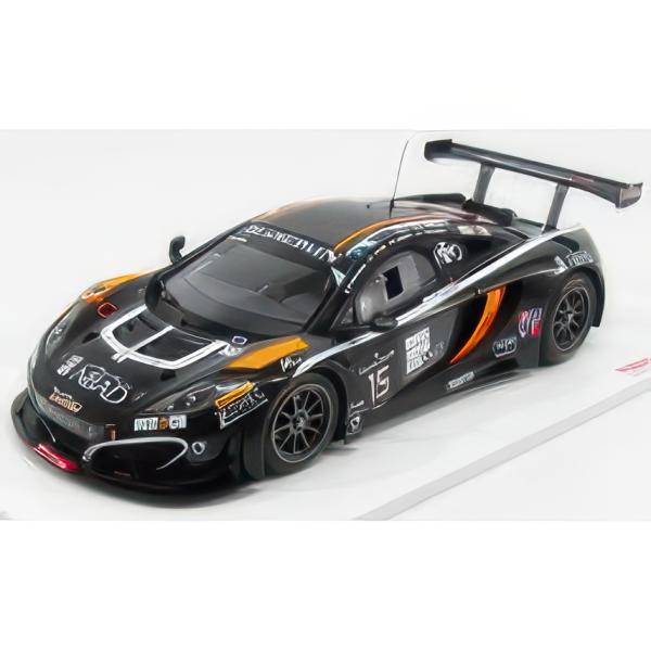McLAREN MP412 GT3 TEAM BOUTSEN GINION RACING N 15 24h SPA 2014 K.A.OJJEH O.GROTZ F.VERVISCH G.PANTANO BLACK/TRUESCALE 1/...