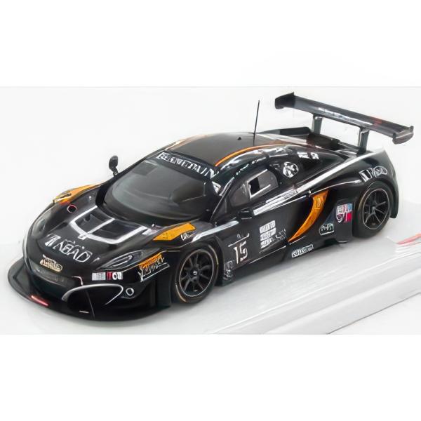 McLAREN MP412 GT3 TEAM BOUTSEN GINION RACING N 15 24h SPA 2014 K.A.OJJEH O.GROTZ F.VERVISCH G.PANTANO BLACK/TRUESCALE 1/...