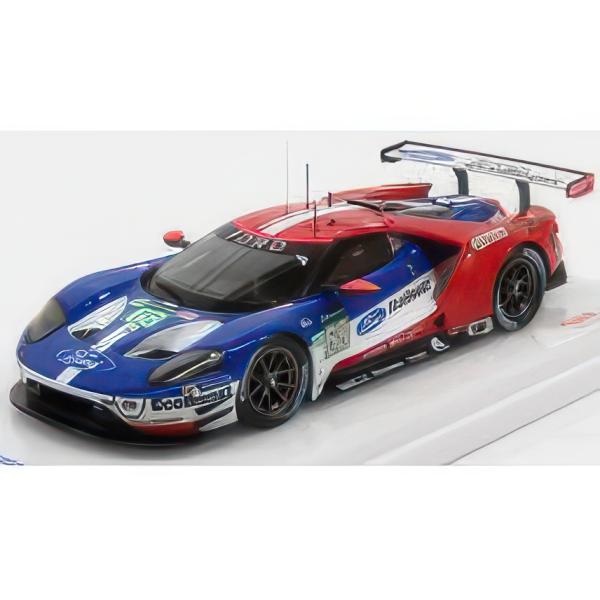 FORD USA GT 3.5L TURBO V6 TEAM FORD CHIP GANASSI UK N 68 LMGTE PRO 24h LE MANS 2017 J.HAND T.KANAAN D.MULLER RED BLUE WH...