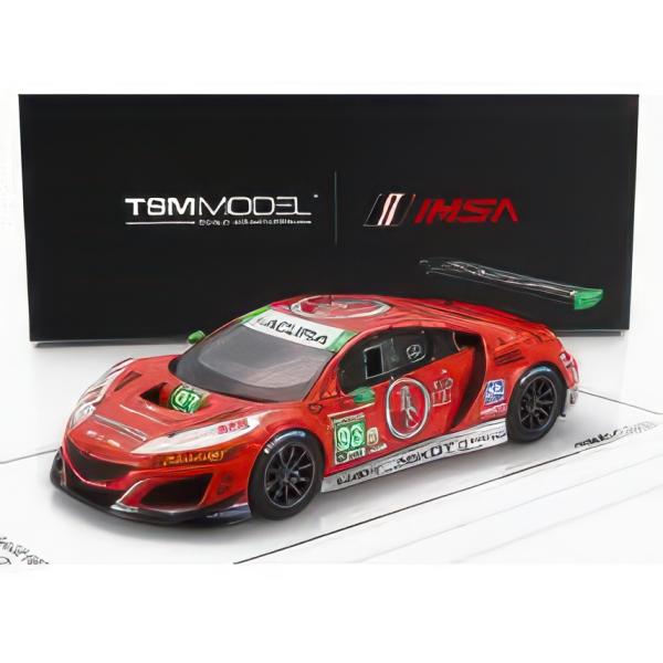 ACURA NSX GT3 EVO22 TEAM RACERS EDGE N 93 GTD CLASS 24h DAYTONA 2023 R.BRISCOE D.FORMAL A.HARRISON K.MARCELLI RED/TRUESC...