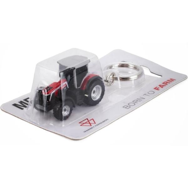 マッセイ・ファーガソン キーリング 8S.265 トラクター XTRA 2018 レッド/グレー 農機/ Univrsal Hobbies 1/87 模型