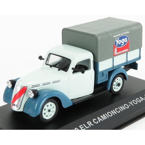 FIATフィアット 1100 ELR ピックアップ TELONATO CAMIONCINO YOGAヨガ 1951 2トーン ブルー VEICOLI-COMMERCIALI-D'EPOCA-EAGLEMOSS / EDICOLA 1/43 ...