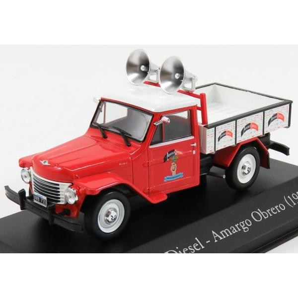 RASTROJERO DINFIA ディーゼル AMARGO OBRERO ピックアップ 1955 レッドホワイト VEH?CULOS-INOLVIDABLES-DE-REPARTO-Y-SERVICIO-ARGENTINA-SALVAT ...