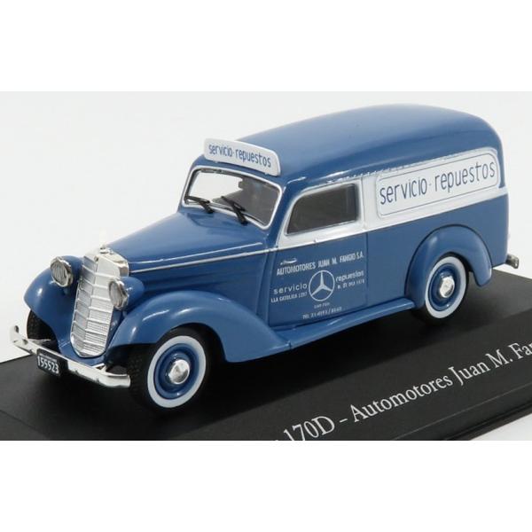 MERCEDES BENZメルセデスベンツ 170D バン ファンジオ 1954 ブルーホワイト VEH?CULOS-INOLVIDABLES-DE-REPARTO-Y-SERVICIO-ARGENTINA-SALVAT / EDICOLA...
