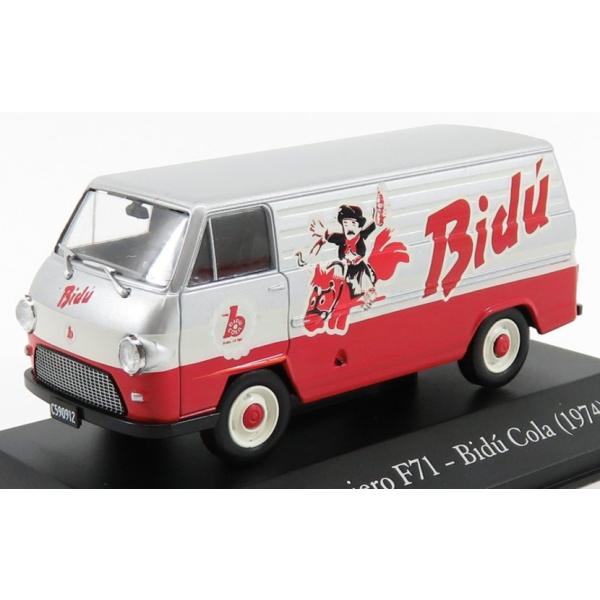 RASTROJERO IME F17 バン BIDU COLA 1974 シルバーレッド VEH?CULOS-INOLVIDABLES-DE-REPARTO-Y-SERVICIO-ARGENTINA-SALVAT / EDICOLA 1/4...