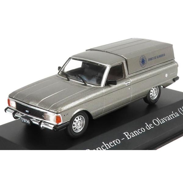 FORDフォード USA ランチェロ ピックアップ クローズド 1984 グレー VEH?CULOS-INOLVIDABLES-DE-REPARTO-Y-SERVICIO-ARGENTINA-SALVAT / EDICOLA 1/43 ミニカー