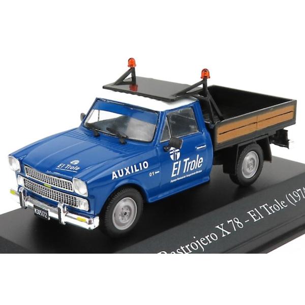 IME RASTROJERO X78 ピックアップ オープン EL TROLE 1974 ブルーブラック VEH?CULOS-INOLVIDABLES-DE-REPARTO-Y-SERVICIO-ARGENTINA-SALVAT / EDI...