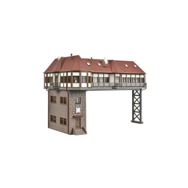HOゲージ 鉄道模型 Vollmer フォルマー Gantry style signal tower Stuttgart ガントリー式信号所