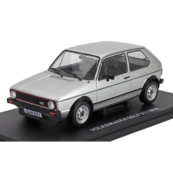 VOLKSWAGENフォルクスワーゲン GOLF GTi 1976 ブリスターボックス シルバー HACHETTE-EAST-EUROPE-LEGENDARY-CARS-COLLECTION / EDICOLA 1/24 ミニカー