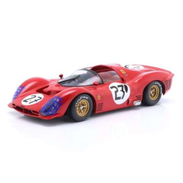 1966 Ferrari 330 P3 Spider #27 24hrs Le Mans Ginther/Rodriguez, red/Werk83 1/18ミニカー