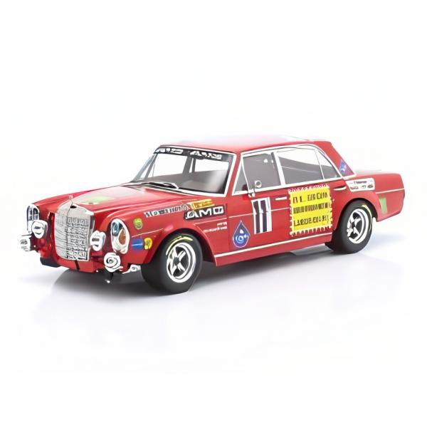 【予約】MERCEDES BENZ 300 SEL 6.8 AMG 11号車 ポールリカール24時間 1971 H.Heyer C.Schickentanz レッド/ Werk83 1/18 ミニカー