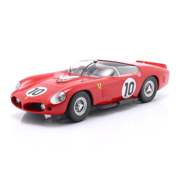 【予約】FERRARI 250 TR61 3 0L V12 チーム SEFAC 10号車 1961年 ルマン24時間 優勝 O.GENDEBIEN P.HILL レッド/ Werk83 1/18 ミニカー