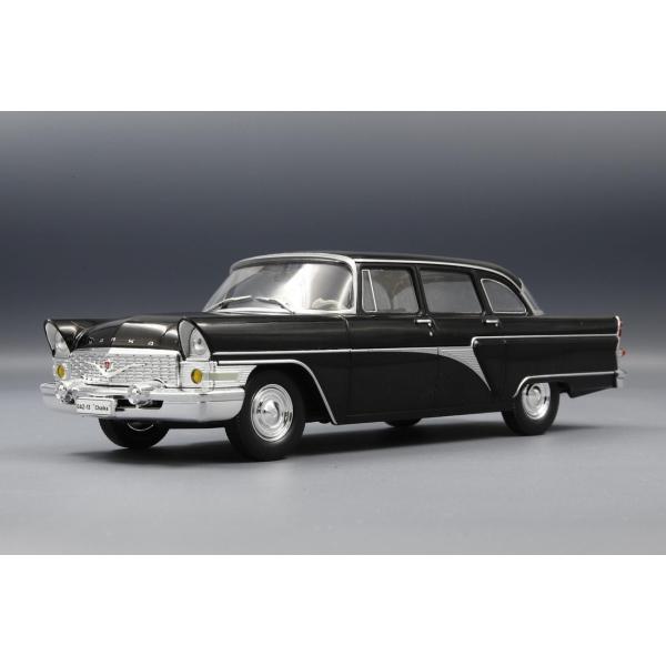 GAZガズ 13 Chaikaチャイカ 1960 blackブラック /WhiteBoxホワイトボックス 1/24 ダイキャストミニカー