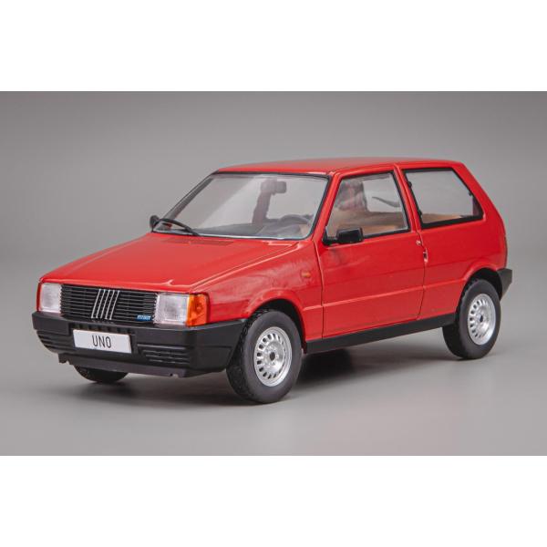 Fiatフィアット Uno 1983 red /WhiteBoxホワイトボックス 1/24 ミニカー