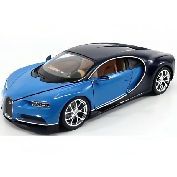 【予約】BUGATTI CHIRON LE PATRON 2016 アトランティックブルー/ WELLY 1/24 ミニカー