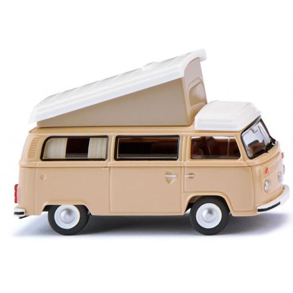 1972-79 Volkswagen タイプ2 キャンピングカー ベージュ ミニカー / WIKING 1/87