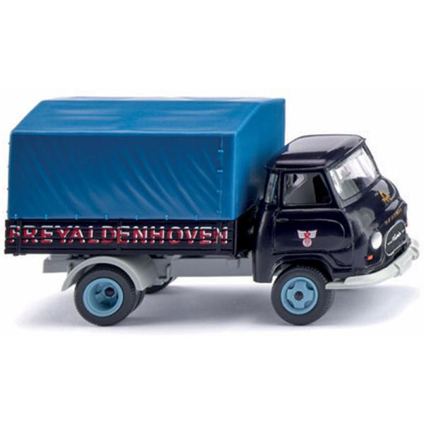 Hanomagハノマグ Kurier クーリエ フラットベッド 1958 旧車 模型 モデル / Wiking 1/87 ミニカー 模型