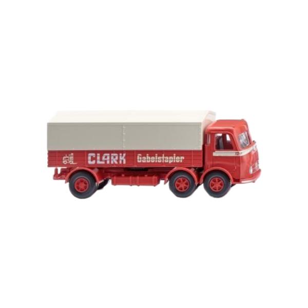 Clark Mercedes Benz LP 333 フラットベッド トラック / Wiking 1/87 建設機械模型 工事車両