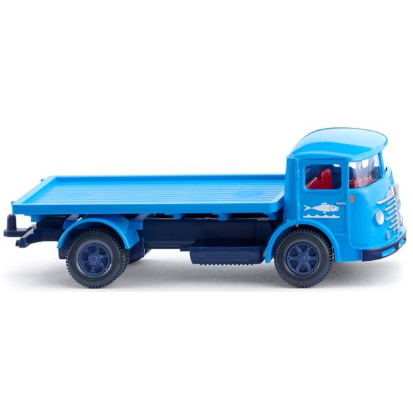 Seefische 1953-55 Bussing 4500 フラットベッドトラック / WIKING 1/87