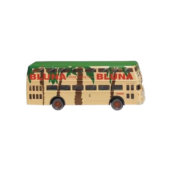 Bluna Bussing D2U ダブルデッカーバス / Wiking 1/87 建設機械模型 工事車両