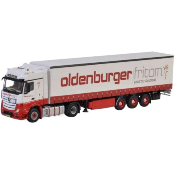 Oldenburger Mercedes Benz ActMP4 Big トラクタ / WSI 1/50 建設機械模型 工事車両