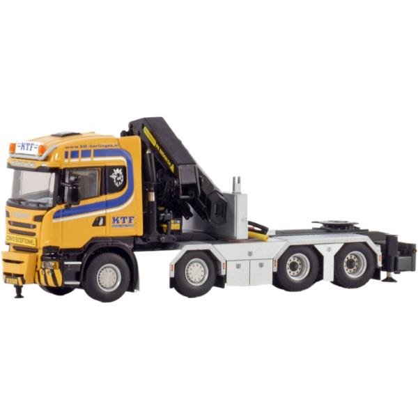 KTF Harlingen Scania ストリームライン ハイライン トラクタヘッド / WSI 1/50 建設機械模型 工事車両