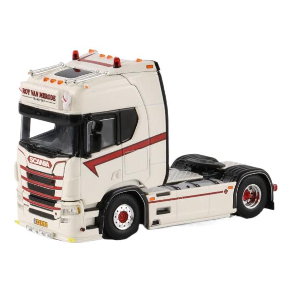 Van Merode Transport Scania R Highline CR20H トラック / WSI 1/50 建設機械模型 工事車両