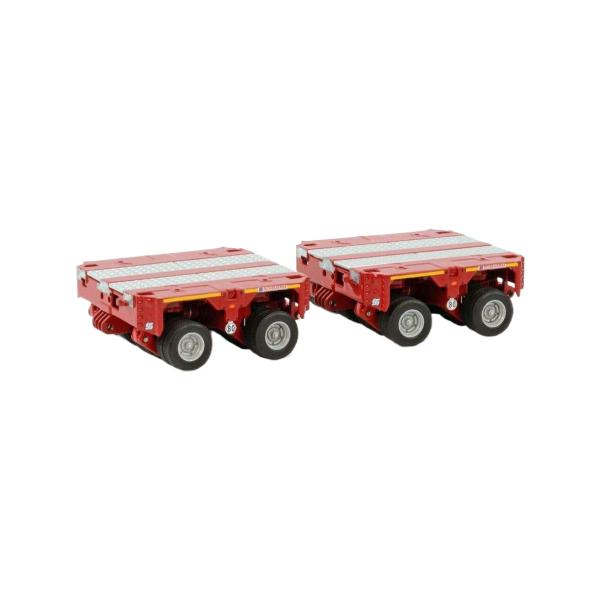 Premium Line Scheuerle Inter Combi red  トレーラー / WSI 1/50 建設機械模型 工事車両