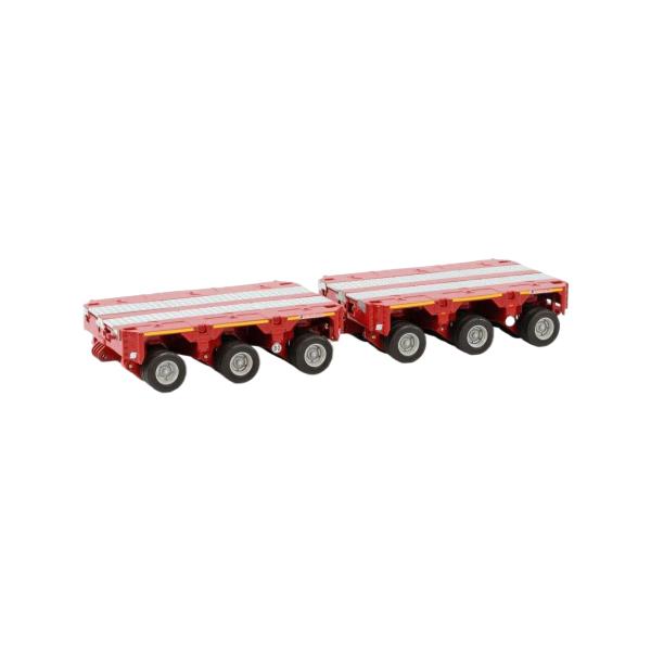 Premium Line Scheuerle Inter Combi 3axle red  トレーラー / WSI 1/50 建設機械模型 工事車両