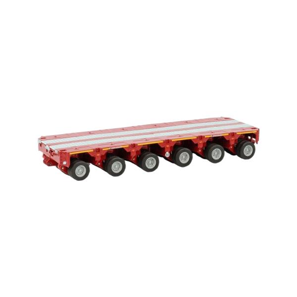 Premium Line Scheuerle Inter Combi 6axle red  トレーラー / WSI 1/50 建設機械模型 工事車両