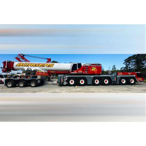 【予約】2026年発売予定 BORGER CRANES LIEBHERRリープヘル LTM 1350-6.1 モバイルクレーン / WSI 1/50 建設機械模型 工事車両