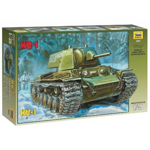 Kv1 Mod 1940 Soviet Heavy Tank キット ZS3624/ ZVEZDA 1/35 プラモデル キット模型