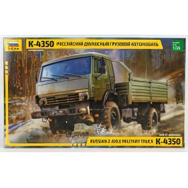 KAMAZ - K-4350 TRUCK 2-ASSI 1982 - // ZVEZDA 1/35 トラック モデルキット プラモデル模型