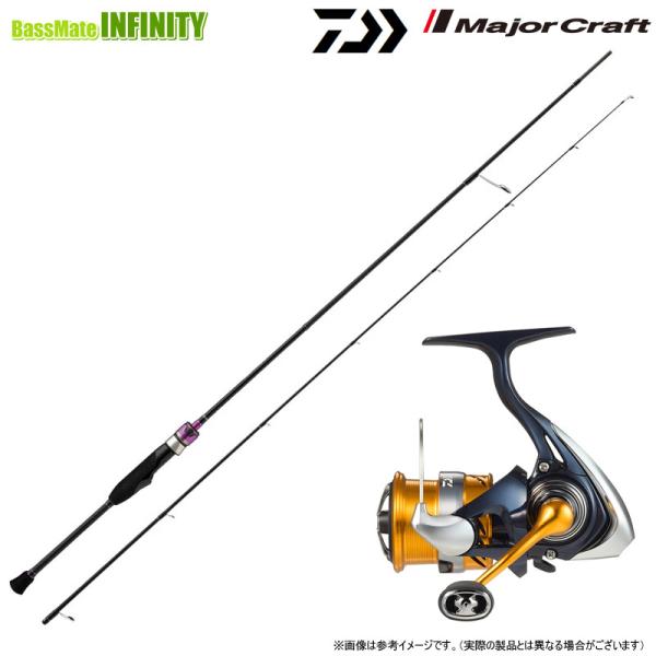 納期:2〜4日予定(土日祝水曜を除く)お取寄せでのご発送これからトラウト(管理釣り場)の釣りを始められる初心者の方に最適な、当店おすすめ、ロッドとリールのセットです。【ロッド：メジャークラフト　Banshee バンシー ビギンズ BFBS-...