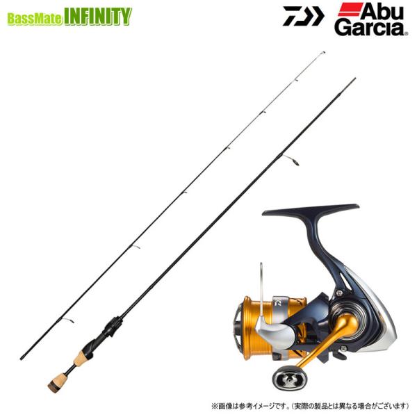 納期:2〜4日予定(土日祝水曜を除く)お取寄せでのご発送これからトラウト(管理釣り場)の釣りを始められる初心者の方に最適な、当店おすすめ、ロッドとリールのセットです。【ロッド：アブガルシア Abu　マスビート4 MBES-602LS (スピ...