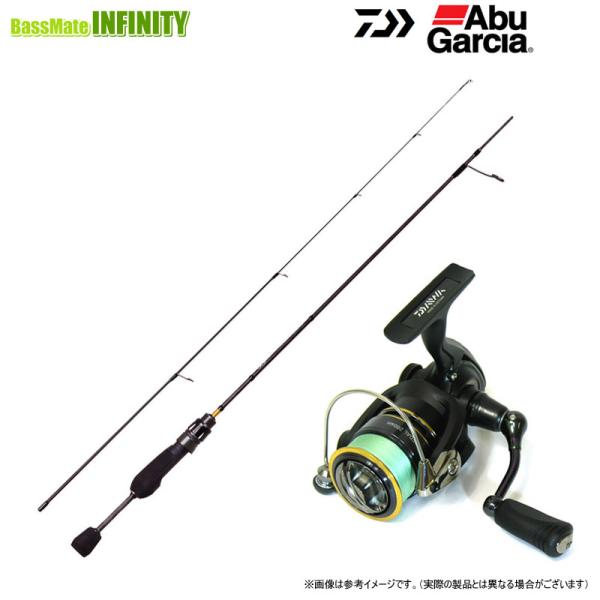 納期:2〜4日予定(土日祝水曜を除く)お取寄せでのご発送これからアジング釣りを始められる初心者の方に最適な、当店おすすめ、ロッドとリールのセット商品です。【ロッド：ソルティースタイル アジ SYAS-432ULS】超ショートレングス、小場所...