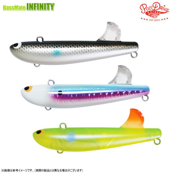 納期:2〜4日予定(土日祝水曜を除く)お取寄せでのご発送バイブとミノーが融合したパイロットルアー。構造的にはバイブレーションプラグの様な姿はしていても、背中に生えた水掻きフィンがリップの役割を果たす事で、バイブレーションプラグの特性とミノー...