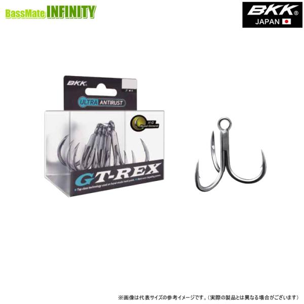 納期:2〜4日予定(土日祝水曜を除く)お取寄せでのご発送GT-REXは最大級のGT・マグロを仕留める為に開発されたルアー専用トレブルフックです。設計では最強のワイヤー開発から始まり、フックアップ率、貫通力、防錆力、全てを極限まで高めるBKK...
