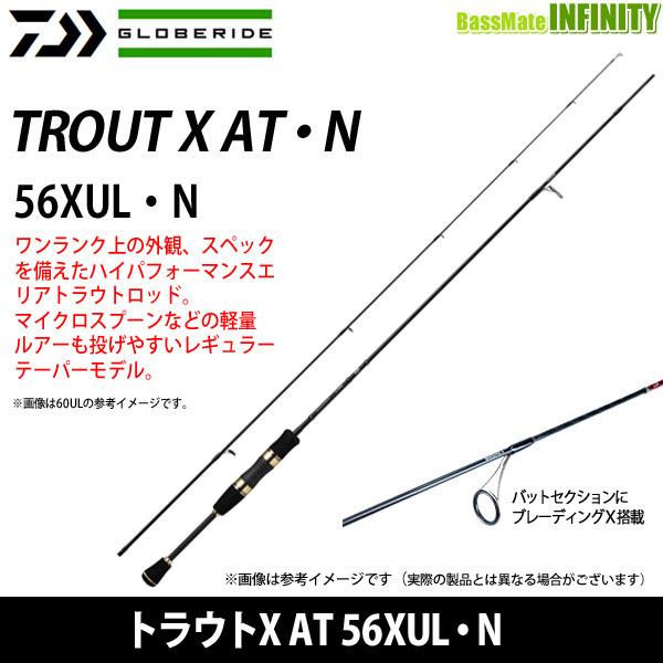 納期:2〜4日予定(土日祝水曜を除く)お取寄せでのご発送ワンランク上の外観、スペックを備えたハイパフォーマンスエリアトラウトロッドワンポイントの赤が目を引くショートレングスアイテム（4.0ft、4.6ft、5.0ft）と、メタルパーツとカー...