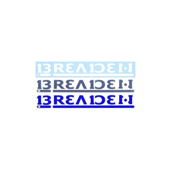 納期:1〜2週間程度でのご発送予定エギング界の大人気ブランド、ブリーデン転写タイプのBREADENロゴカッティングデカールです。■サイズ:230×35mm■カラー:ホワイト、シルバー、ブルー